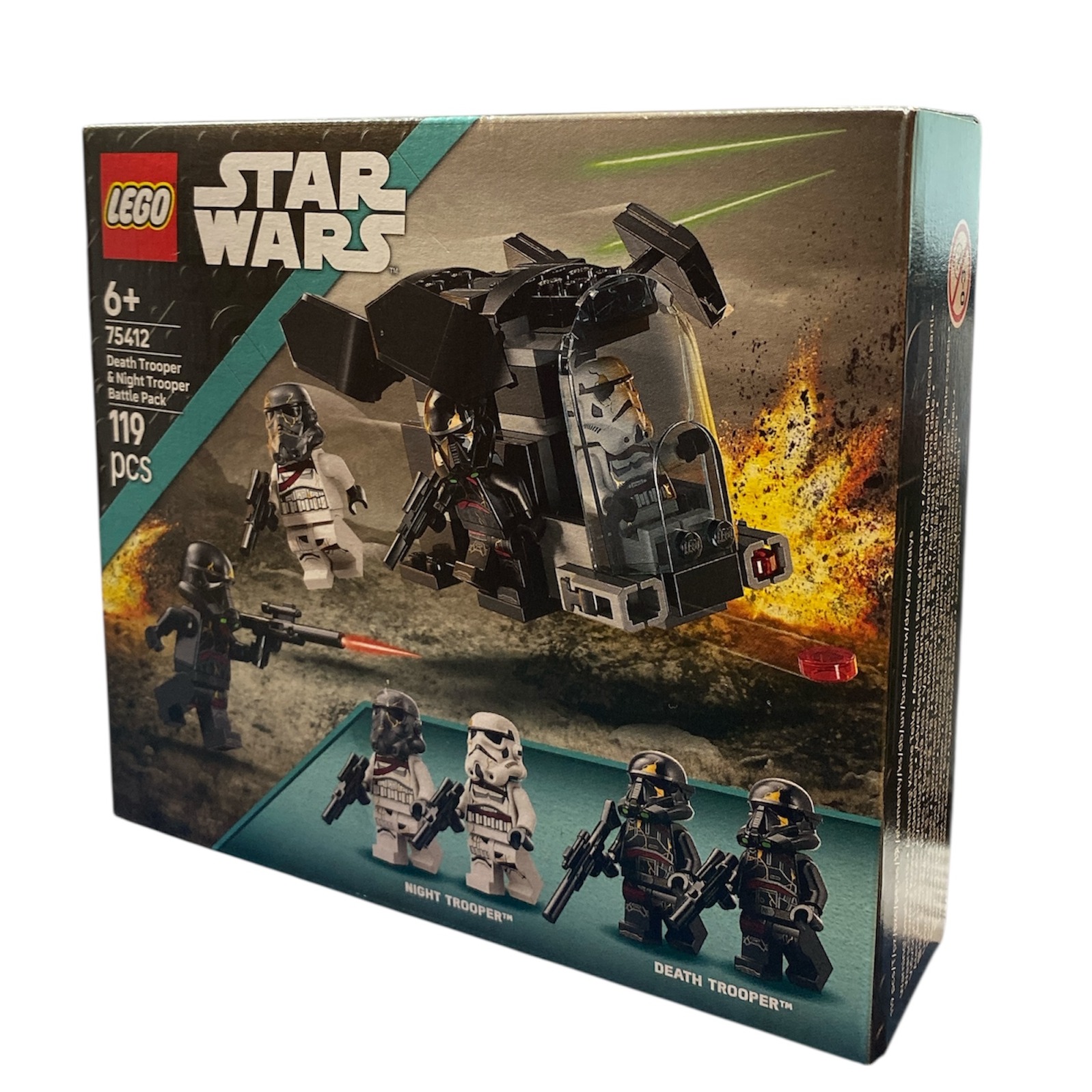 Pre-owned LEGO BOX SET STAR WARS SHIP 75412 death & night trooper ...